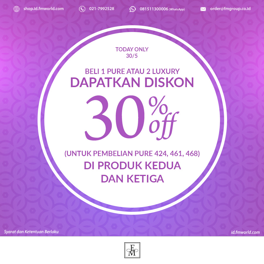 Promotions - FM World Indonesia